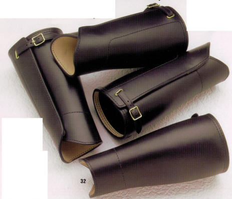 Genuine Leather Puttees for Police, Military, Horse and Motorcycle Riders
